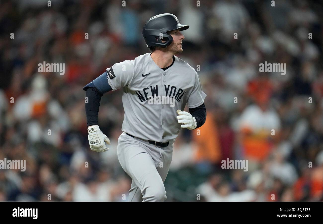 New York Yankees' Ryan McMahon runs the bases after his home run off ...