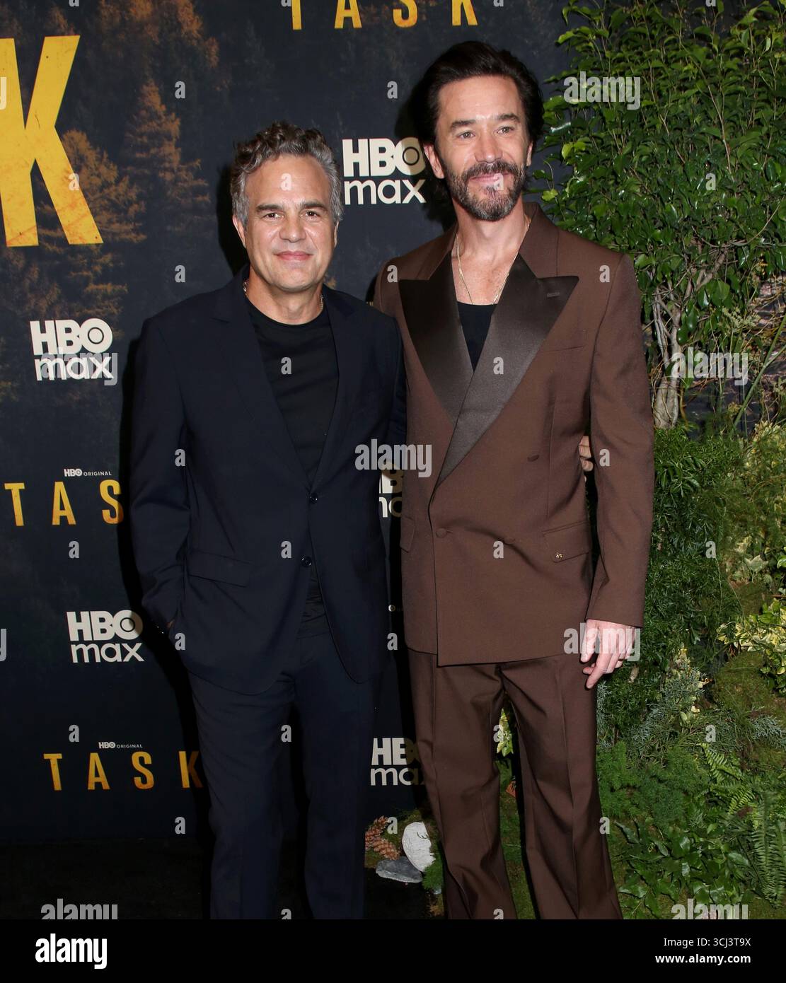 Mark Ruffalo and Tom Pelphrey attending HBO's 'Task' New York Premiere ...