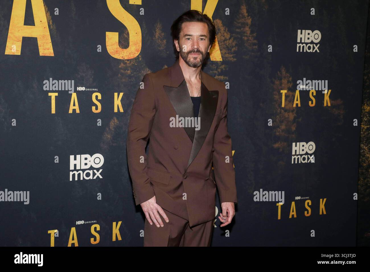 Actor Tom Pelphrey attends the HBO Original drama series "Task" premiere at the Perelman ...