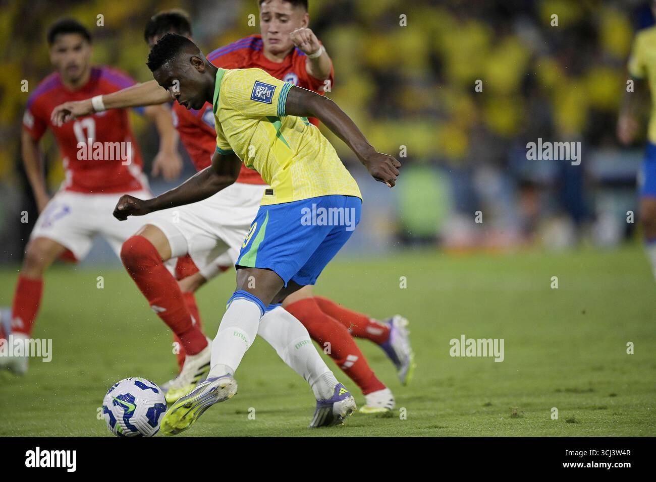RJ - RIO DE JANEIRO - 09/04/2025 - 2026 WORLD CUP QUALIFIERS, BRAZIL x ...
