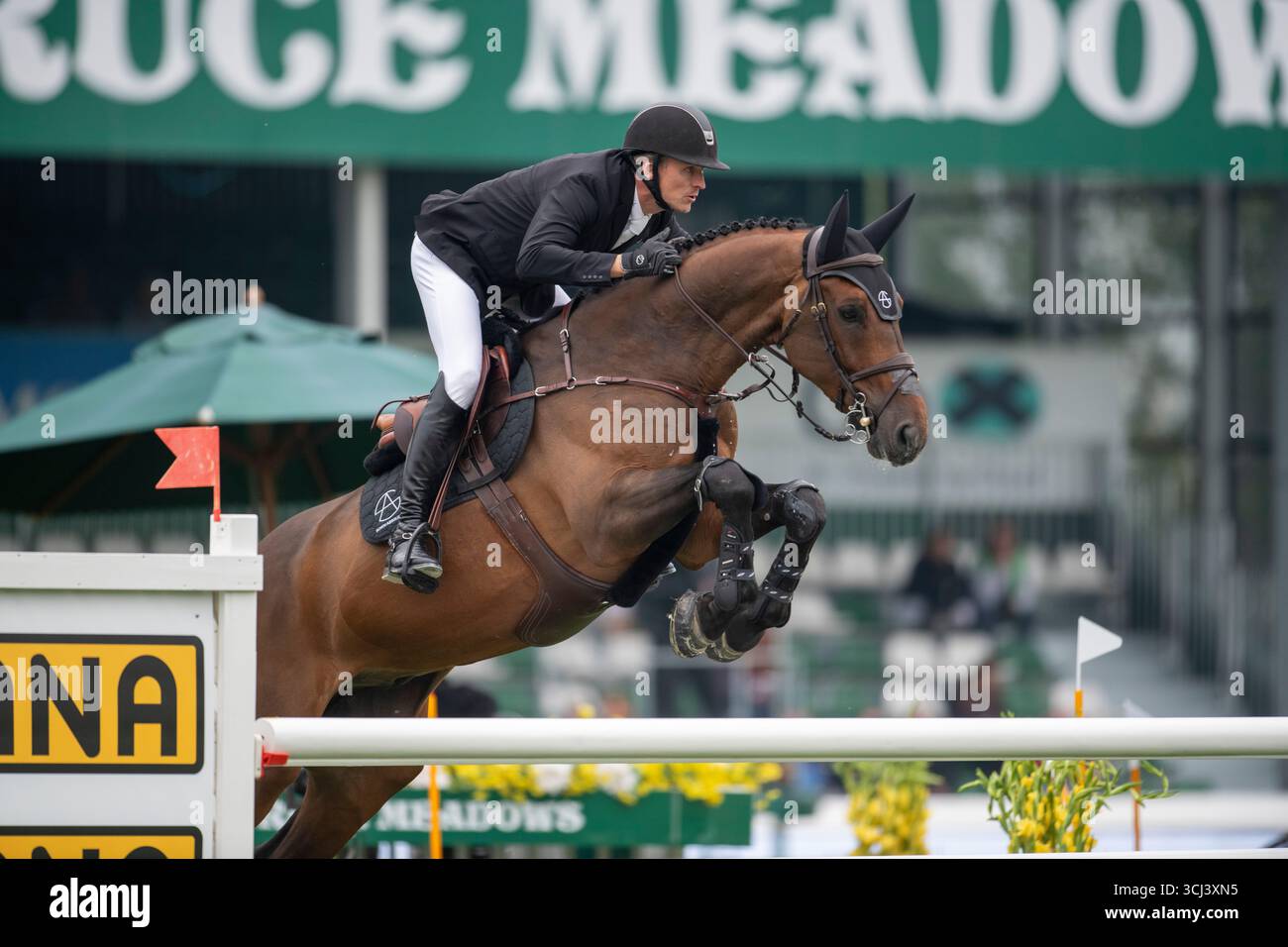 Calgary, Alberta, Canada, 4 September 2025. Andreas Schou (DEN) riding ...