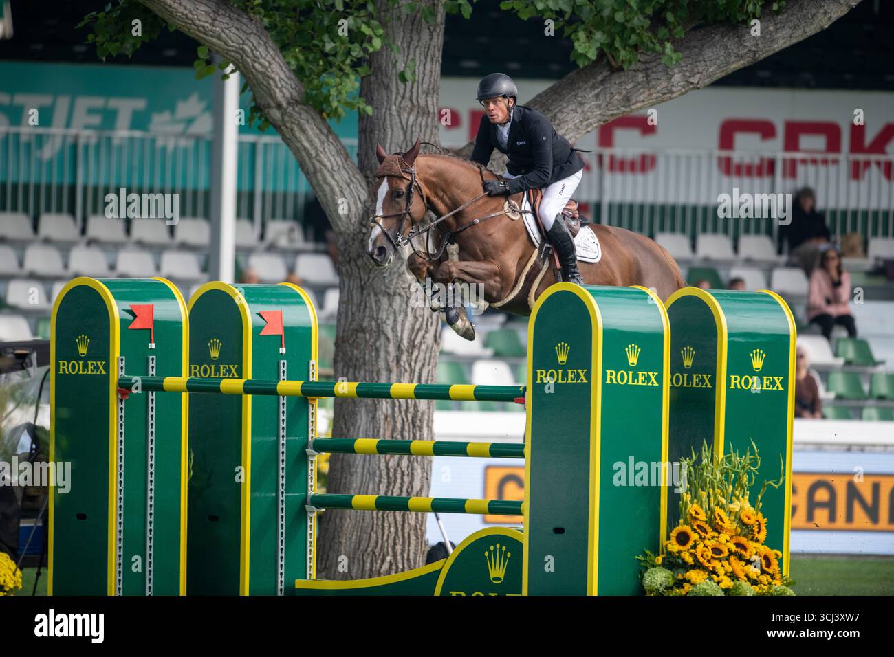 Calgary, Alberta, Canada, 4 September 2025. Willem Greve (NED) riding ...