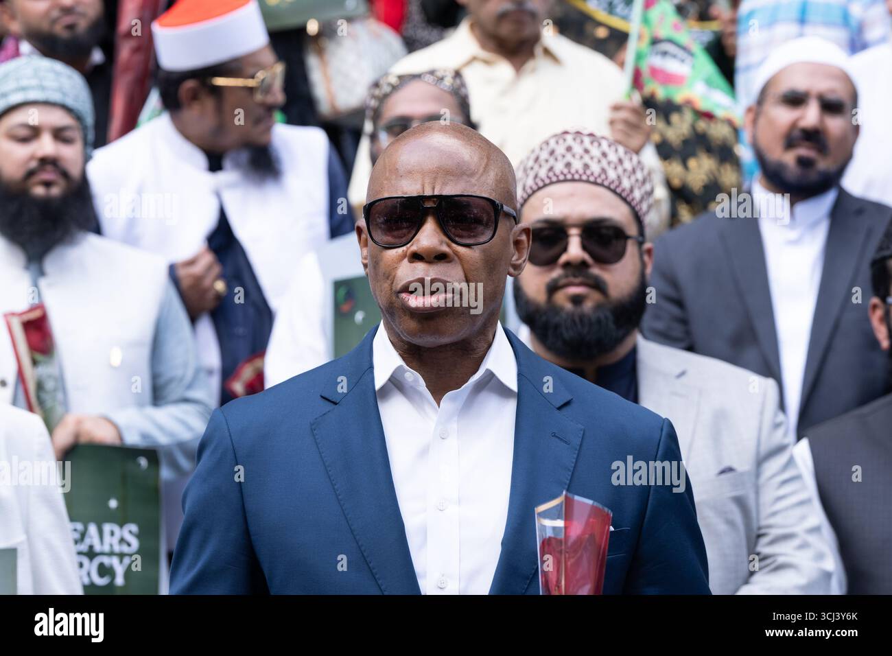 Mayor Eric Adams received endorsement from Muslim leaders for re ...