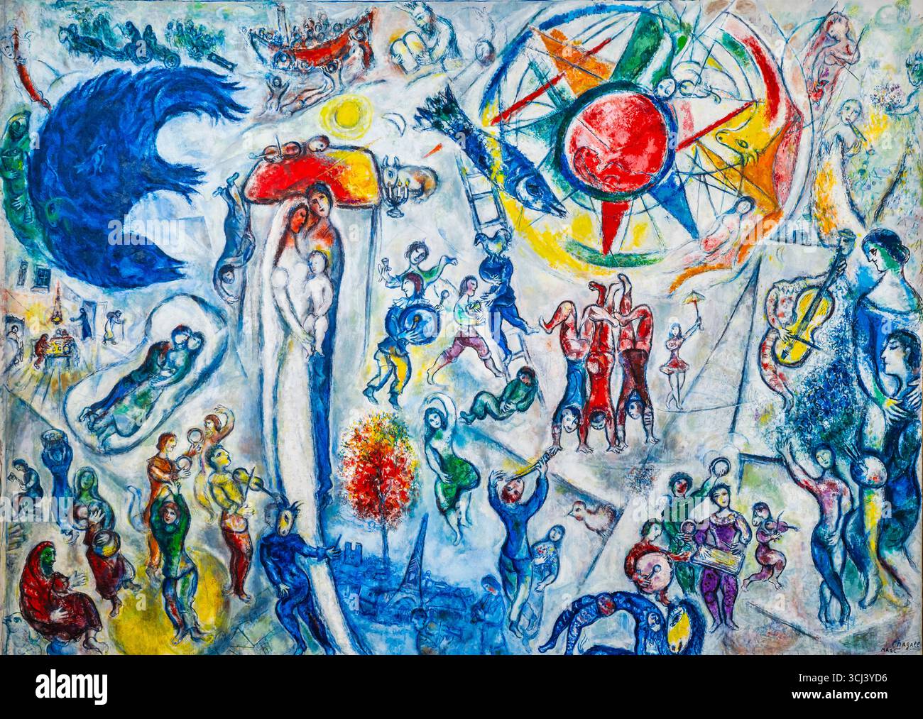 LIFE (1964) MARC CHAGALL (1887-1985) MAEGHT FOUNDATION (1964) SAINT ...
