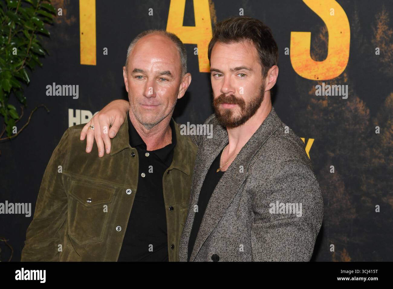 Jamie McShane and Sam Keeley attend the "Task" HBO Original drama ...