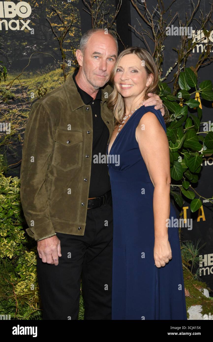Jamie McShane and Heather Hubbard attend the "Task" HBO Original drama ...