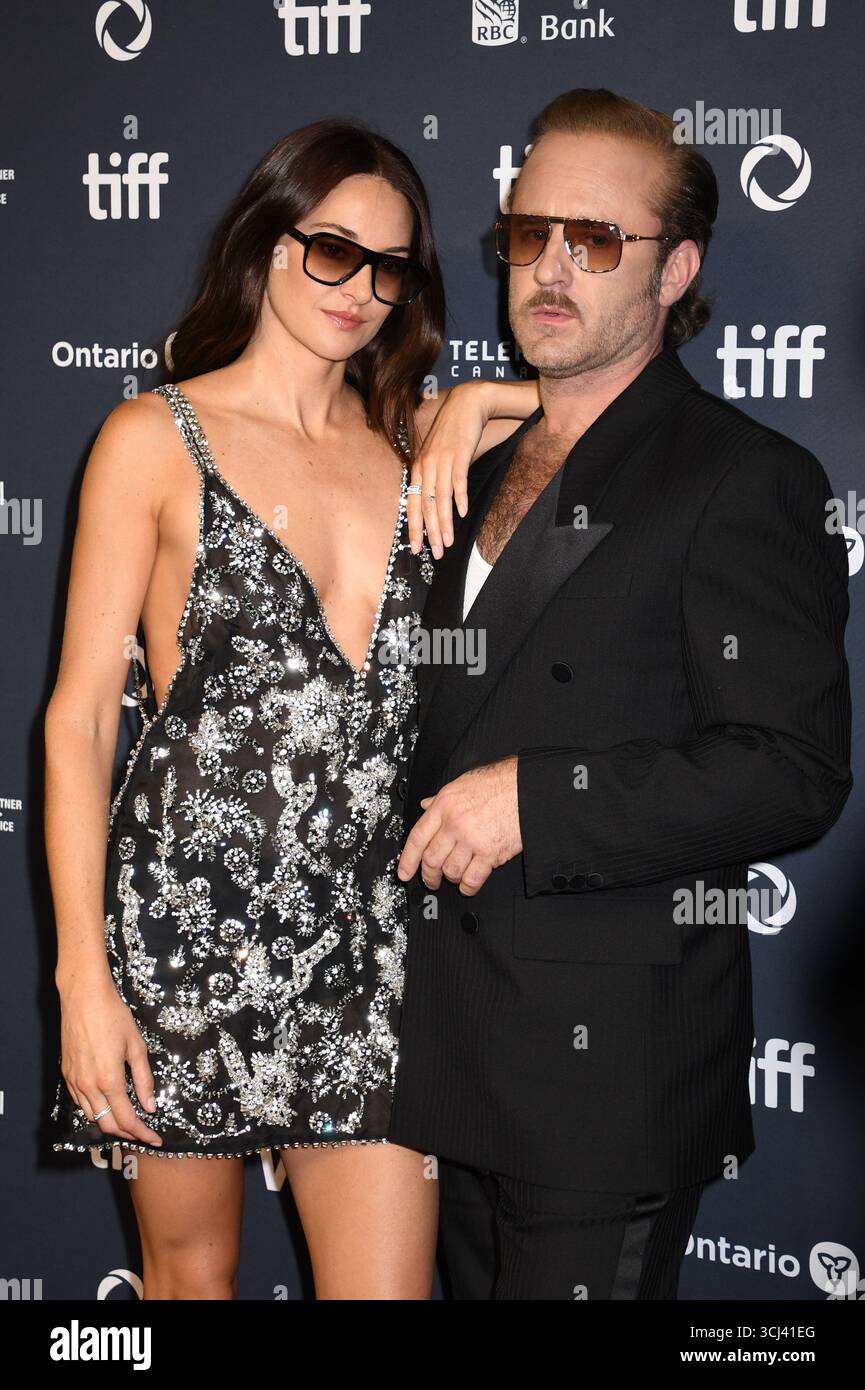 TORONTO, CA - SEPTEMBER 4: Shailene Woodley and Ben Foster at the Motor ...