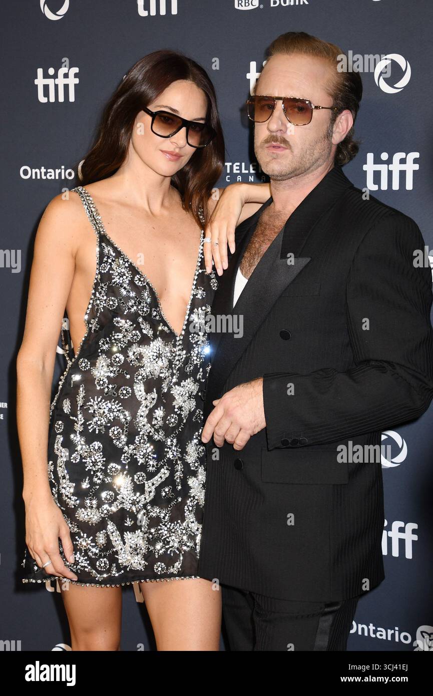 TORONTO, CA - SEPTEMBER 4: Shailene Woodley and Ben Foster at the Motor ...