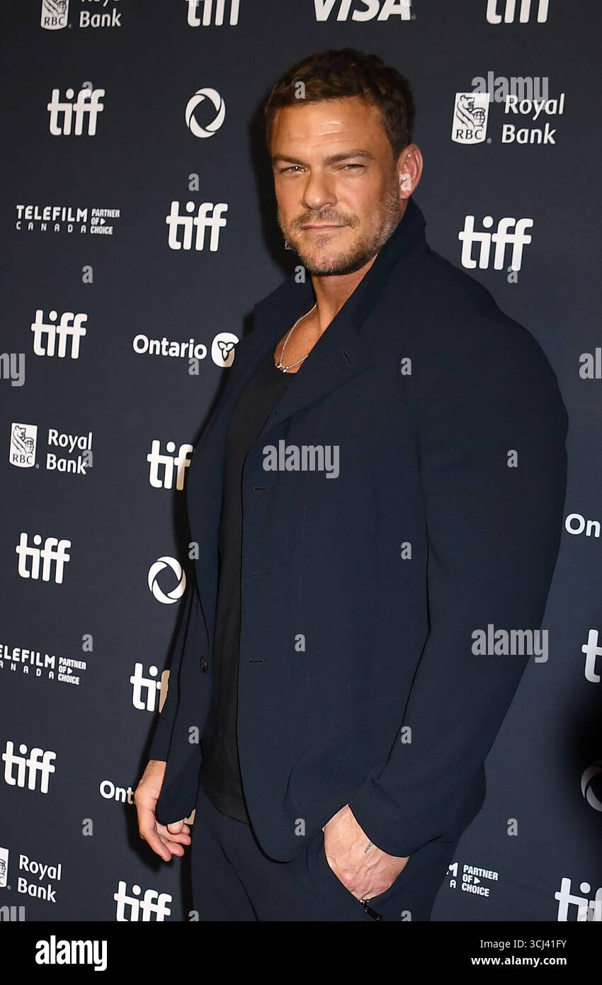 TORONTO, CA - SEPTEMBER 4: Alan Ritchson at the Motor City Premiere ...