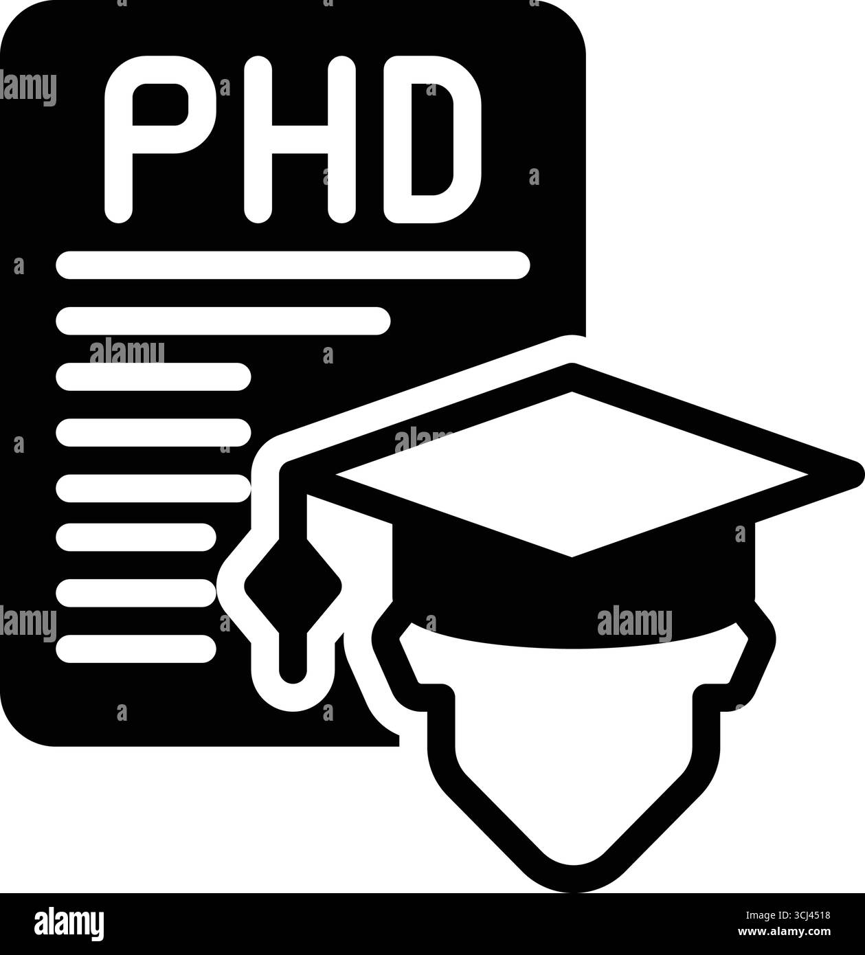 Icon for phd, doctor of philosophy Stock Vector Image & Art - Alamy