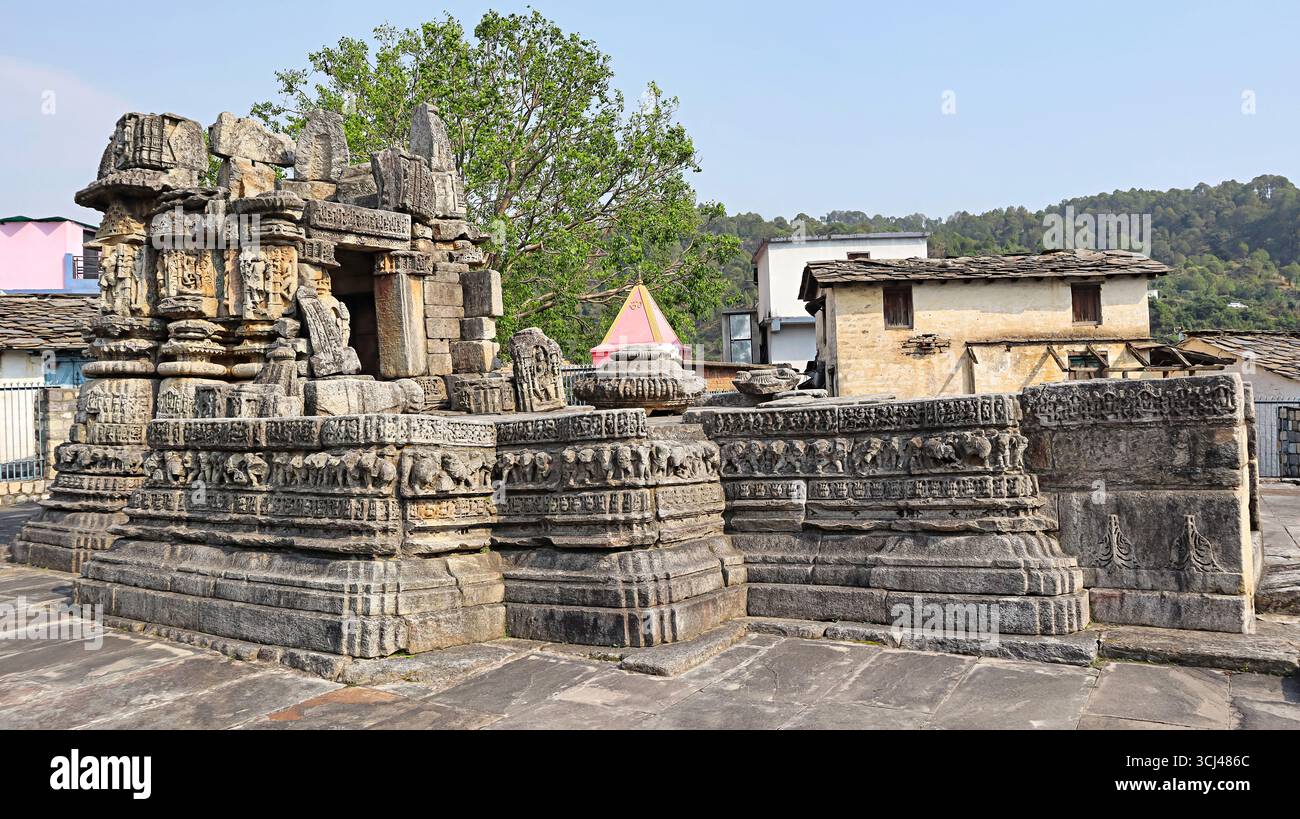 Panoramic view of the Gurjjar Dev Temple, the most adorned structure ...