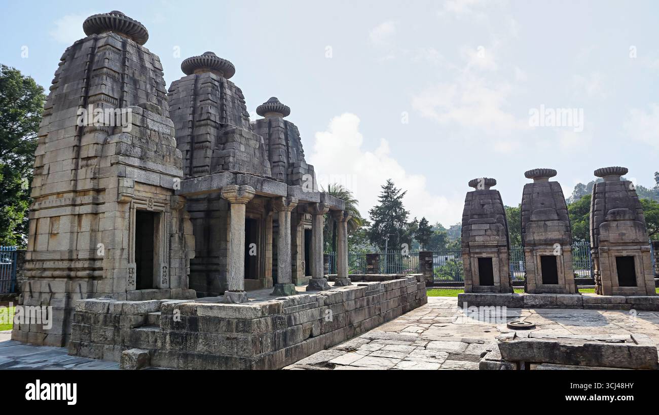 Ratan Dev Temple Group in Dwarahat, Uttarakhand, India. This temple ...