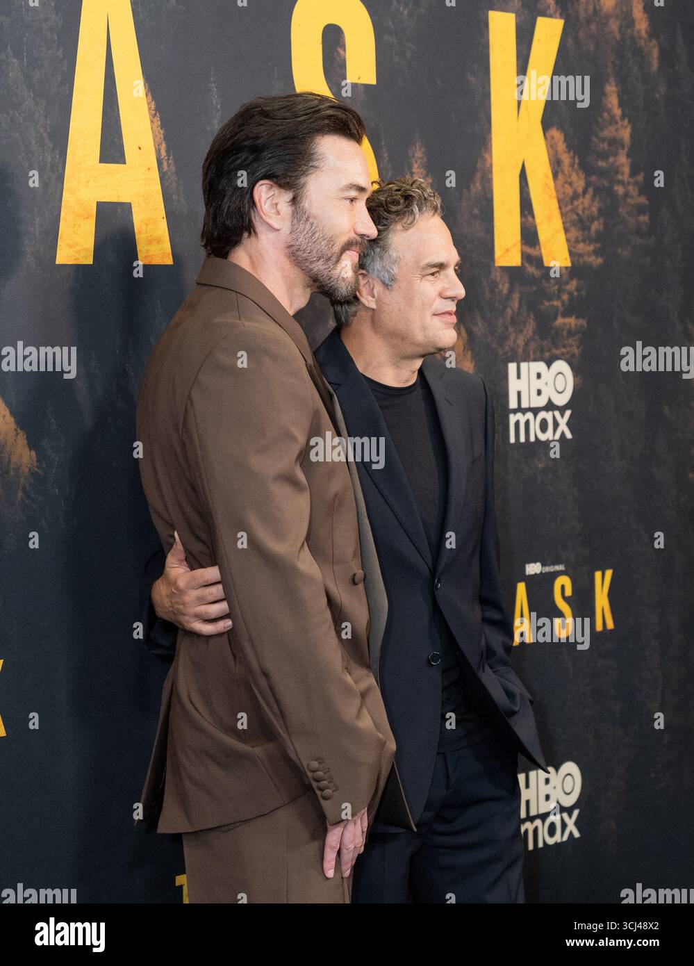 Tom Pelphrey and Mark Ruffalo attend Premiere of HBO Original drama ...