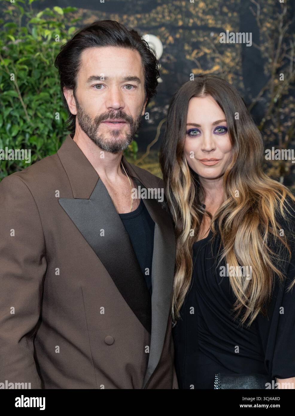 Tom Pelphrey and Kaley Cuoco attend Premiere of HBO Original drama series'Task' at Perelman ...