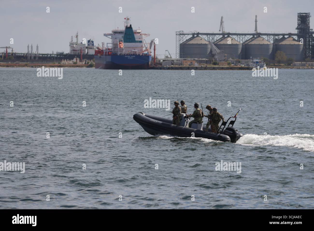 Constanta, Romania - September 1, 2025: Romanian Navy's special forces ...