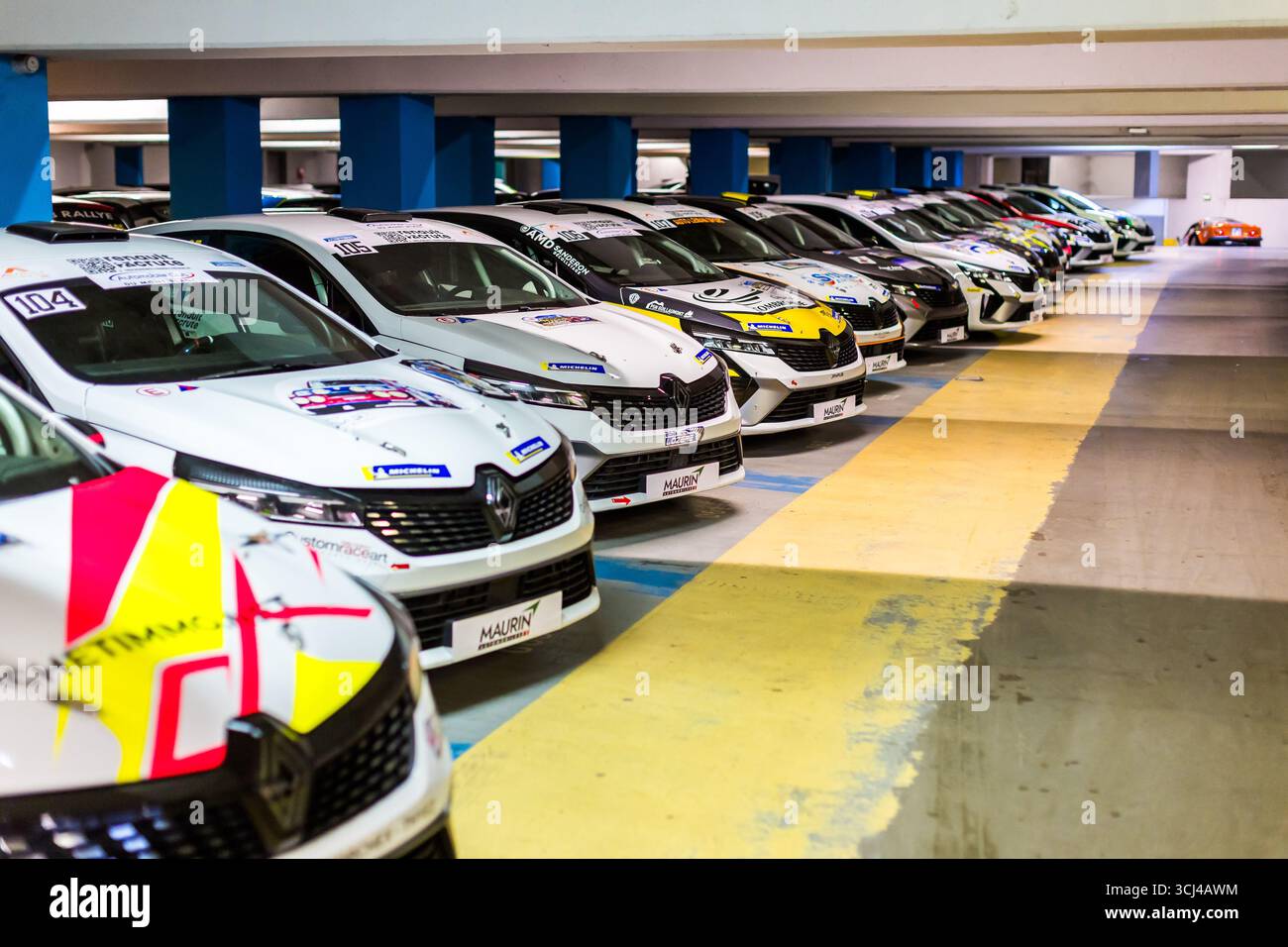 105 MONNIER Raphael, HUGON Jean Francois, Renault Clio Rally5, ambiance ...