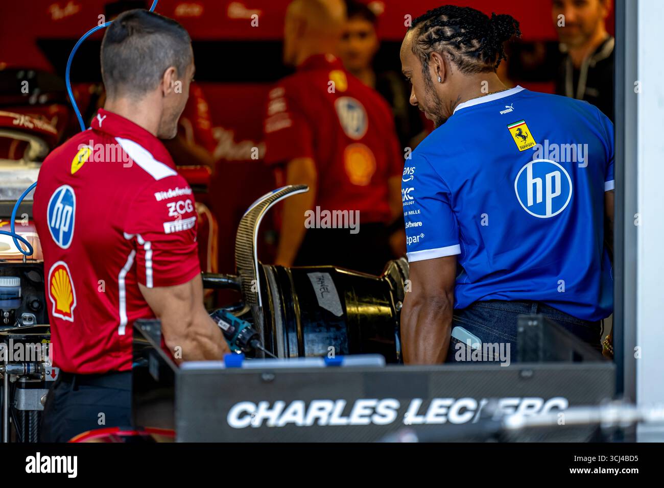 Monza, Italy, 04 Sep 2025, Lewis Hamilton, from United Kingdom competes ...