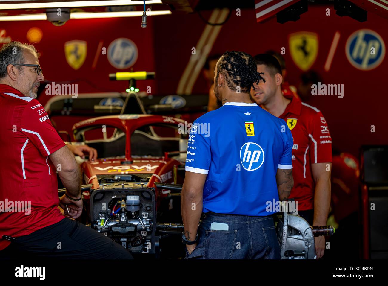 Monza, Italy, 04 Sep 2025, Lewis Hamilton, from United Kingdom competes ...