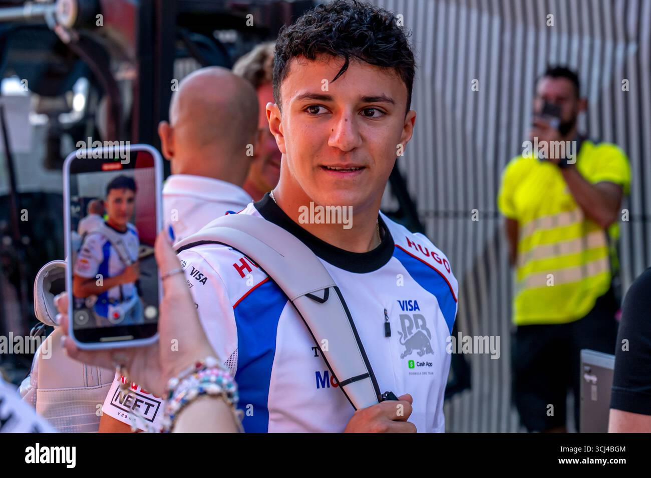 Monza, Italy, 04 Sep 2025, Isack Hadjar, from France competes for ...