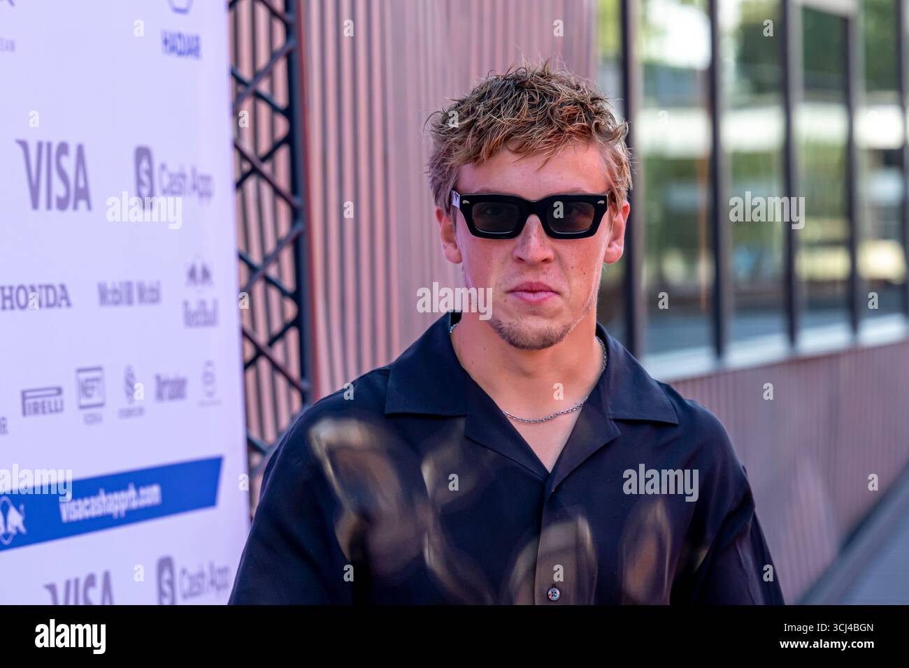 Monza, Italy, 04 Sep 2025, Liam Lawson, from New Zealand competes for ...