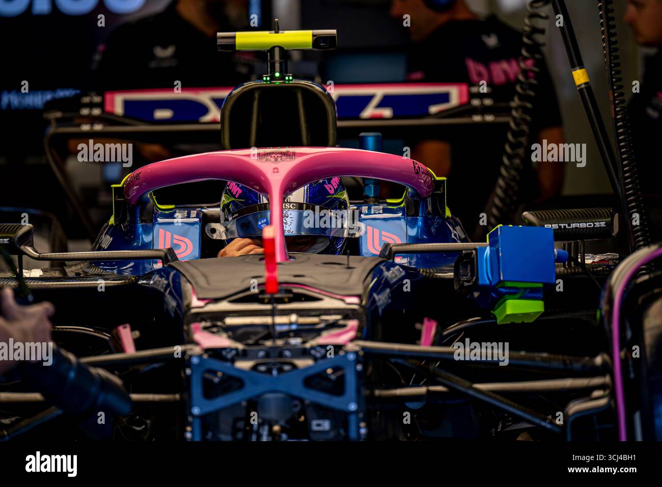 Monza, Italy, 04 Sep 2025, Paul Aron, The reserve driver for the Alpine ...