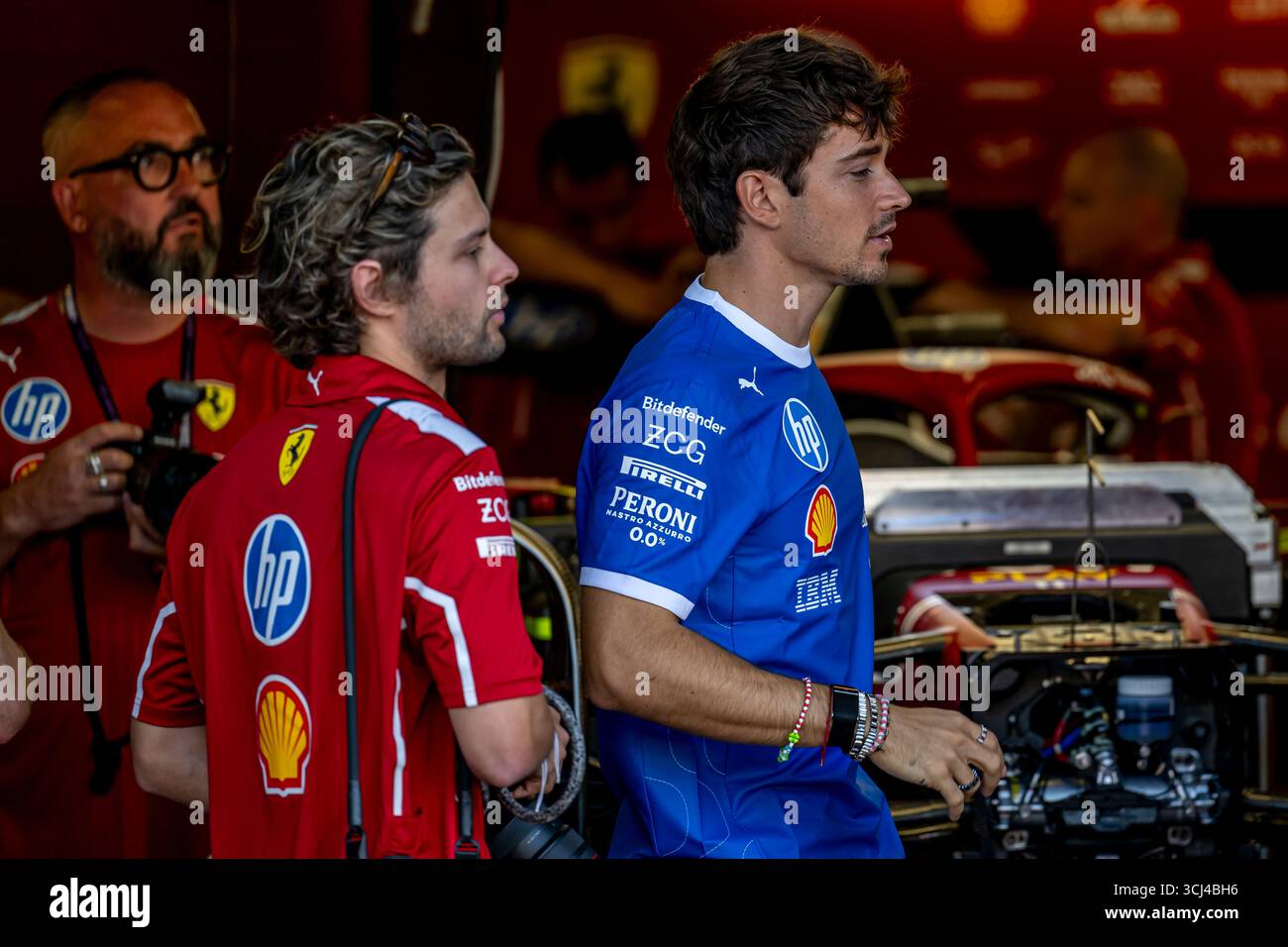 Monza, Italy, 04 Sep 2025, Charles Leclerc, from Monaco competes for ...