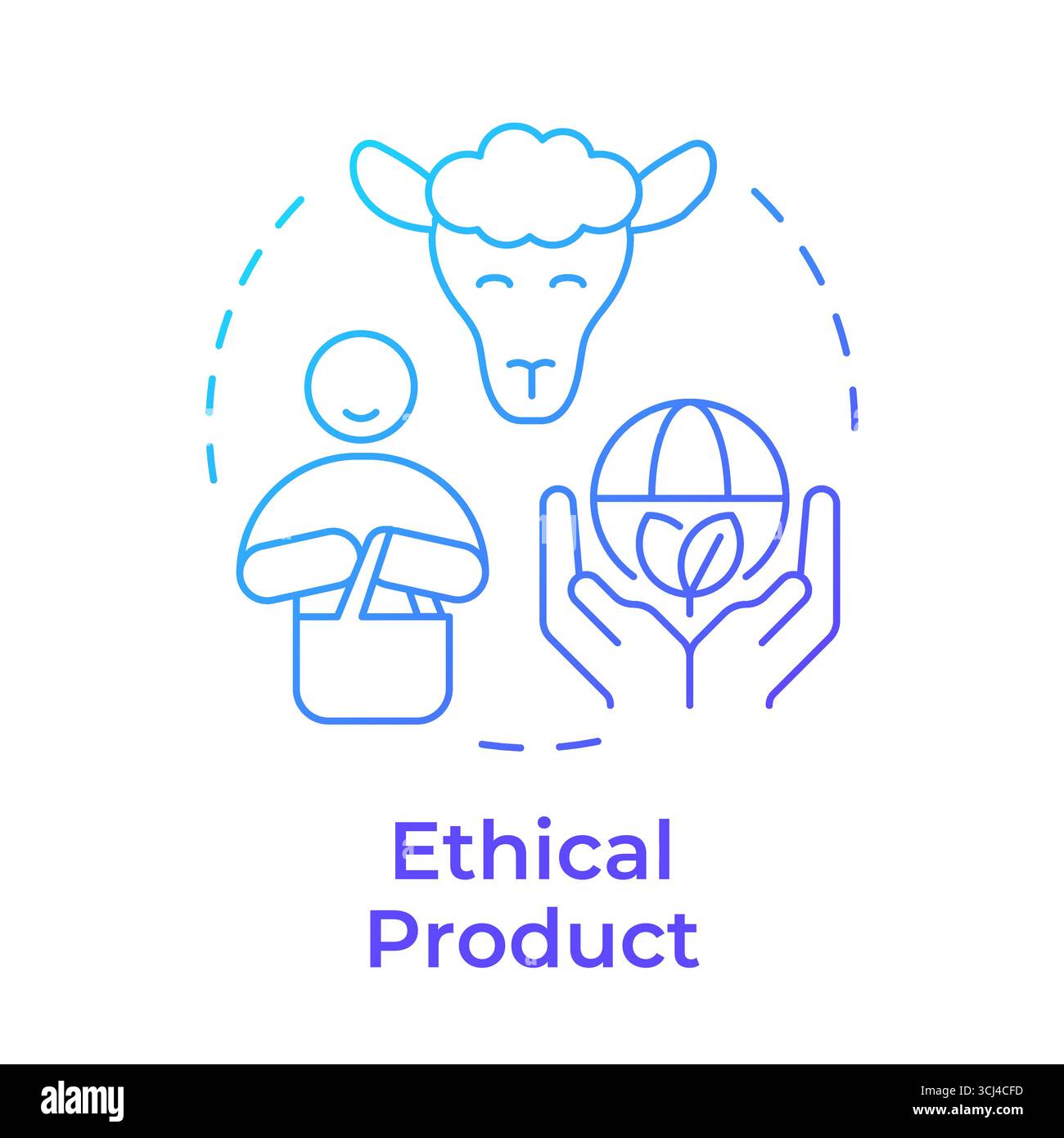 Ecological symbol respect environment Stock Vector Images - Alamy