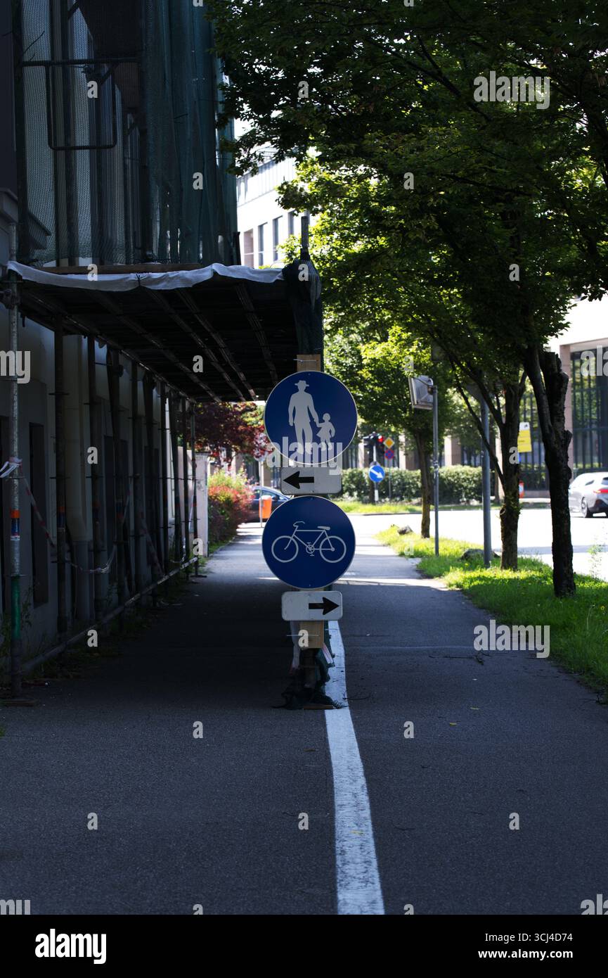 Beautiful bike path shot hi-res stock photography and images - Alamy