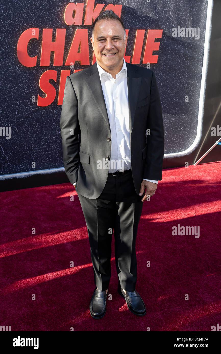 Jon Weinbach attends the arrivals of Netflix’s “aka CHARLIE SHEEN” World Premiere at the Tudum ...