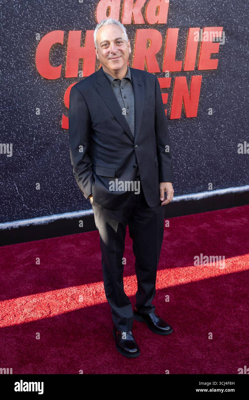 Andrew Fried attends the arrivals of Netflix’s “aka CHARLIE SHEEN ...