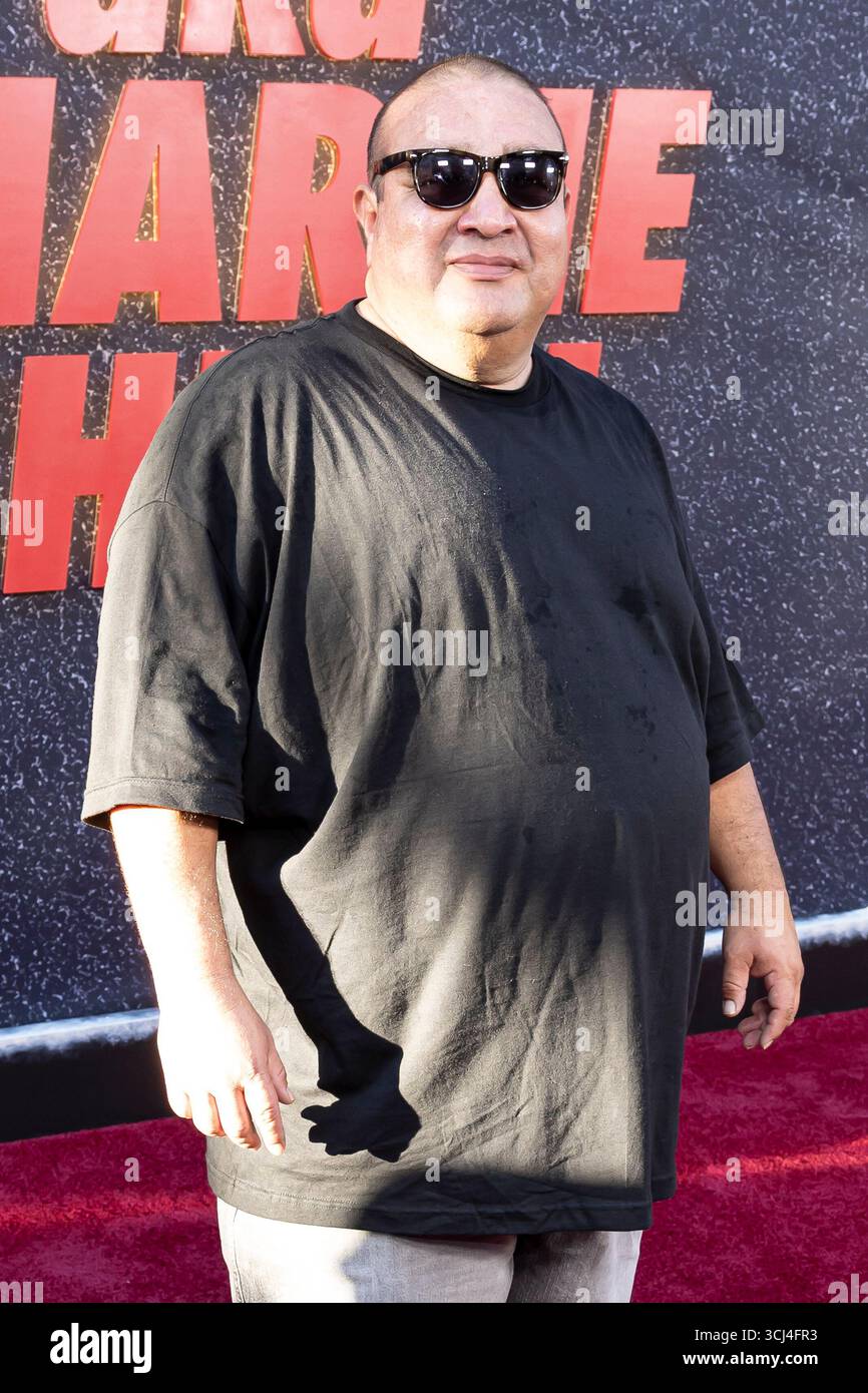 Marco Abeta attends the arrivals of Netflix’s “aka CHARLIE SHEEN” World Premiere at the Tudum ...