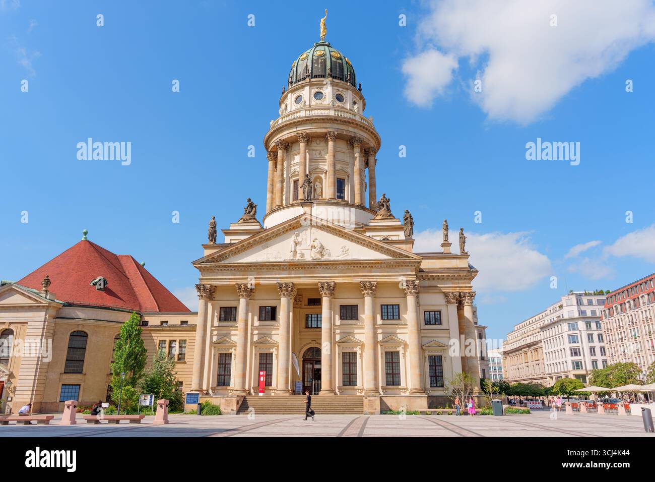 Berlin, Germany - August 16, 2025: Architectural landmark featuring a ...