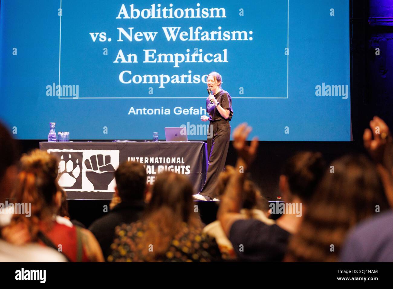 Antonia Gefahrt delivers a presentation titled “Abolitionism vs. New ...