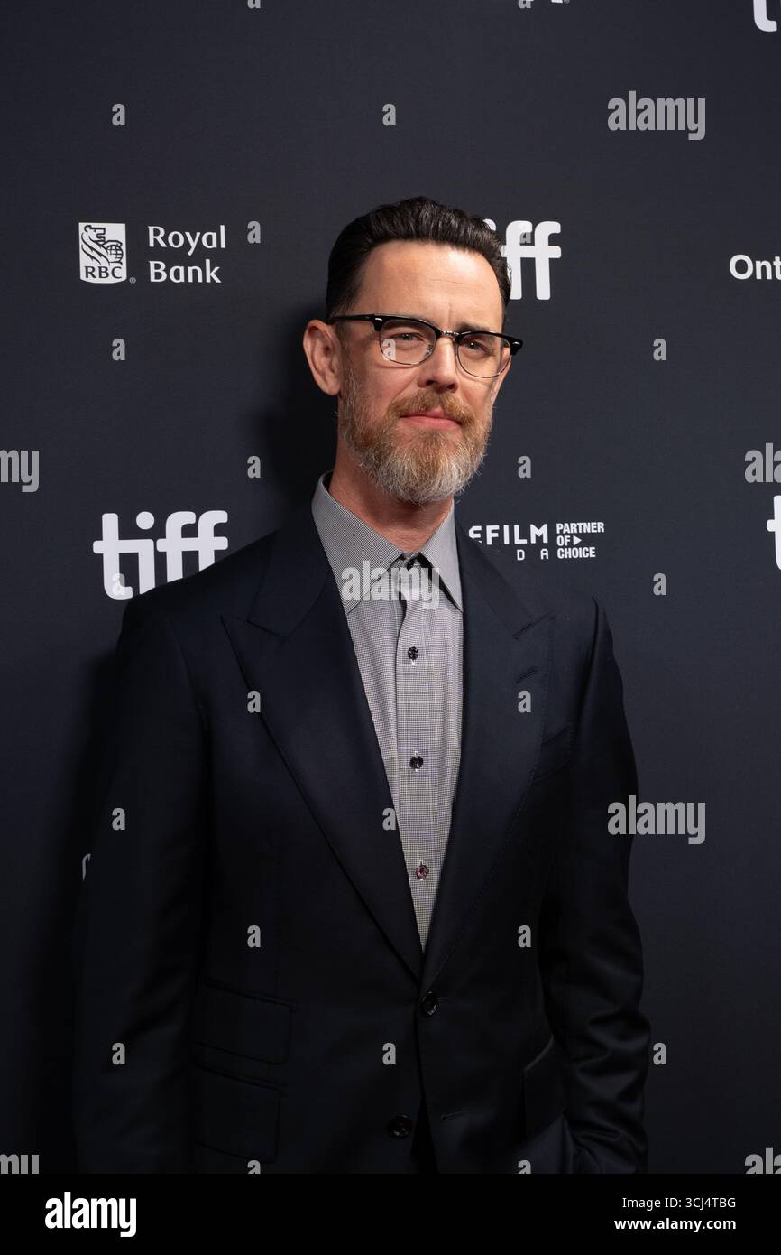 Colin Hanks attends the red carpet for the "John Candy - I Like Me ...