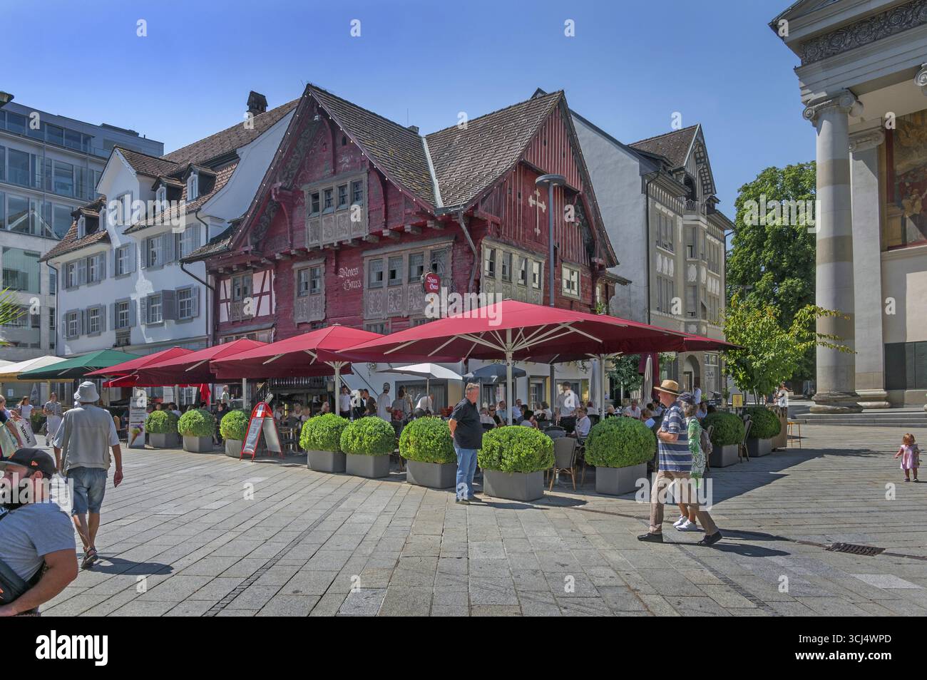 The Red House, built in 1639, got its red colour from the protective ...