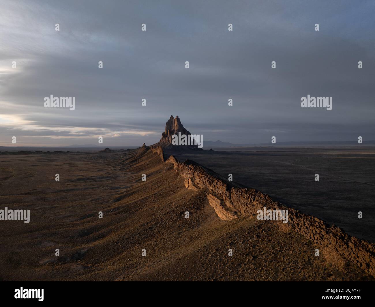Shiprock rock formation under hi-res stock photography and images - Alamy