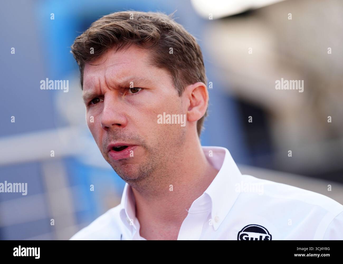 Williams team principal James Vowles ahead of practice at Monza, ahead ...