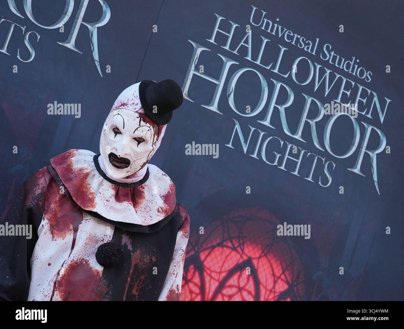 Art The Clown from TERRIFIER at the Universal Studios Hollywood ...