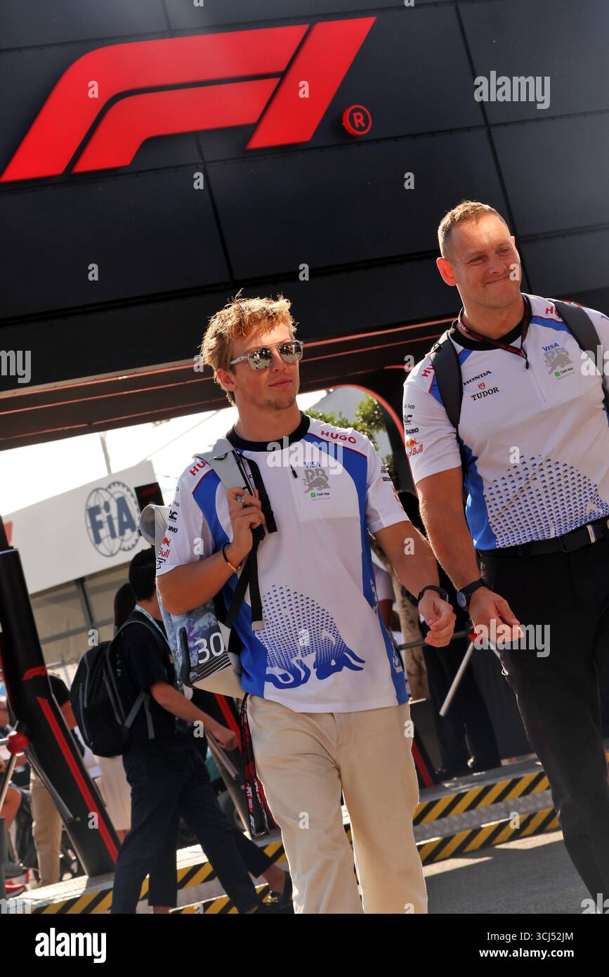 Liam Lawson (NZL) Racing Bulls. 05.09.2025. Formula 1 World Championship, Rd 16, Italian Grand ...