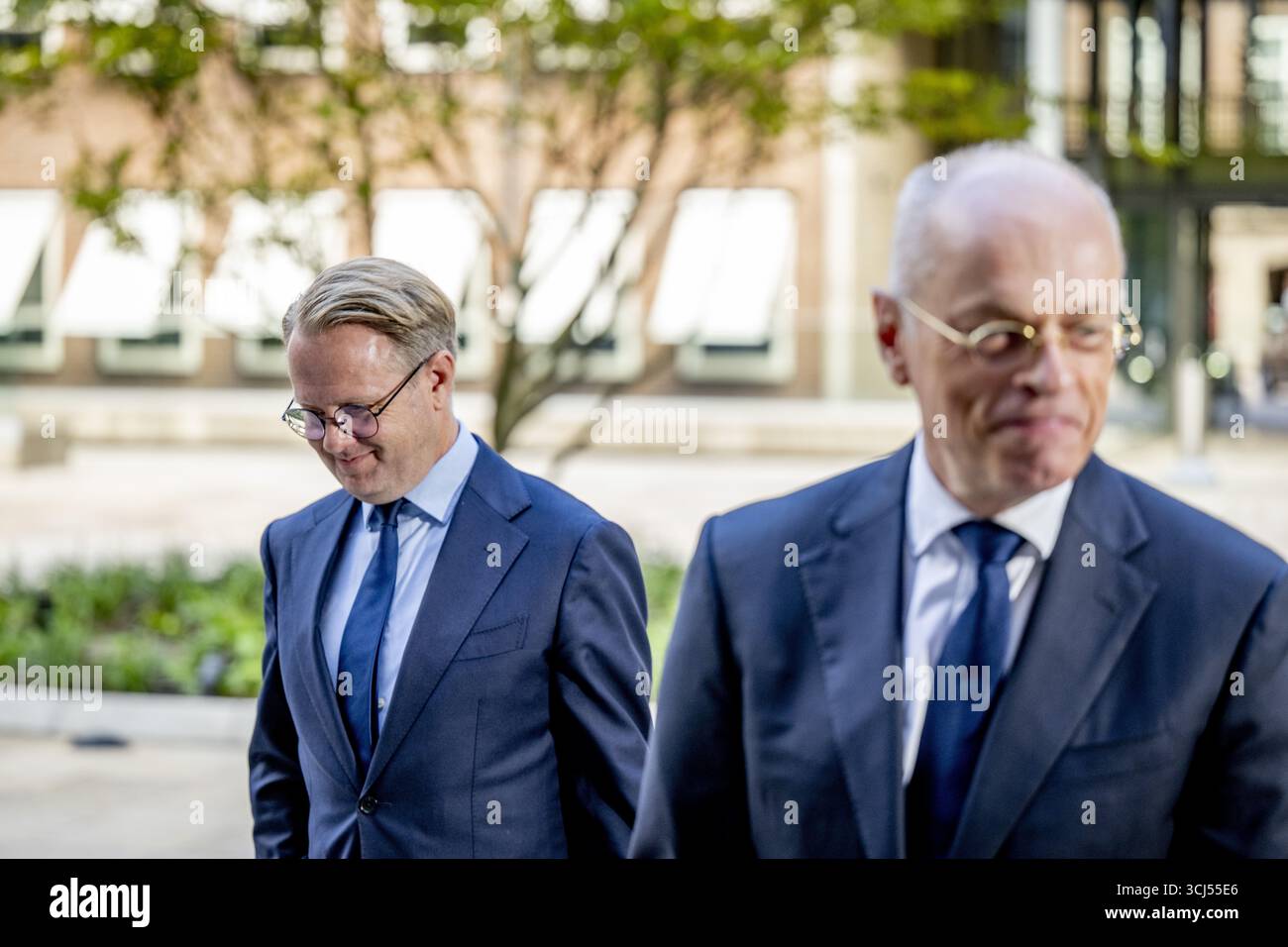 THE HAGUE - Outgoing Minister Robert Tieman (Infrastructure and Water ...