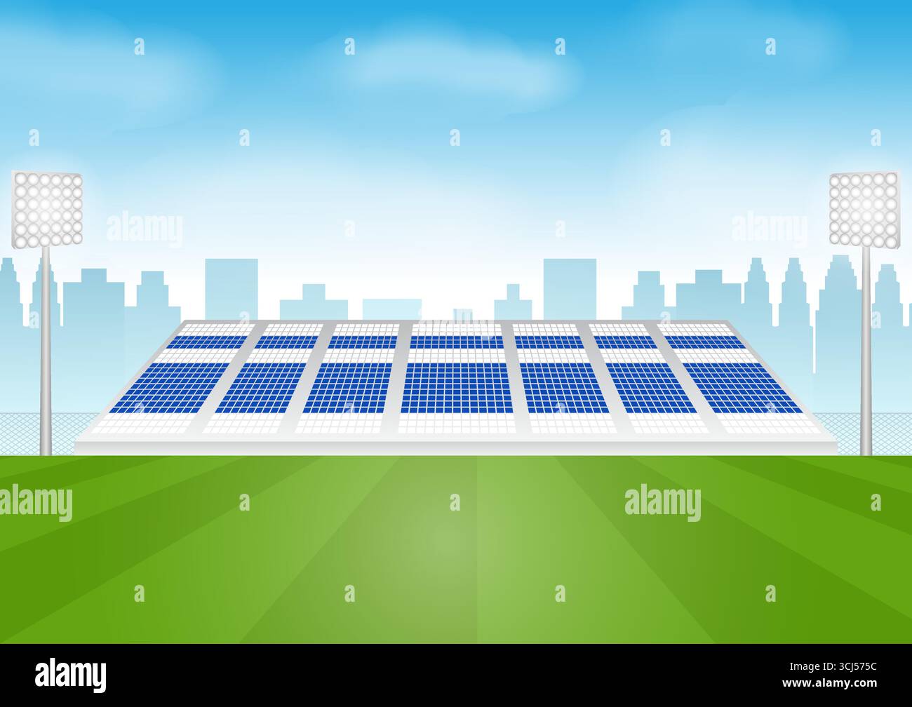Football Stadium or Soccer Stadium. Football Field or Soccer Field ...