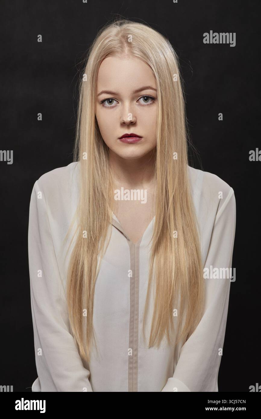 Unhappy thinker hi-res stock photography and images - Alamy