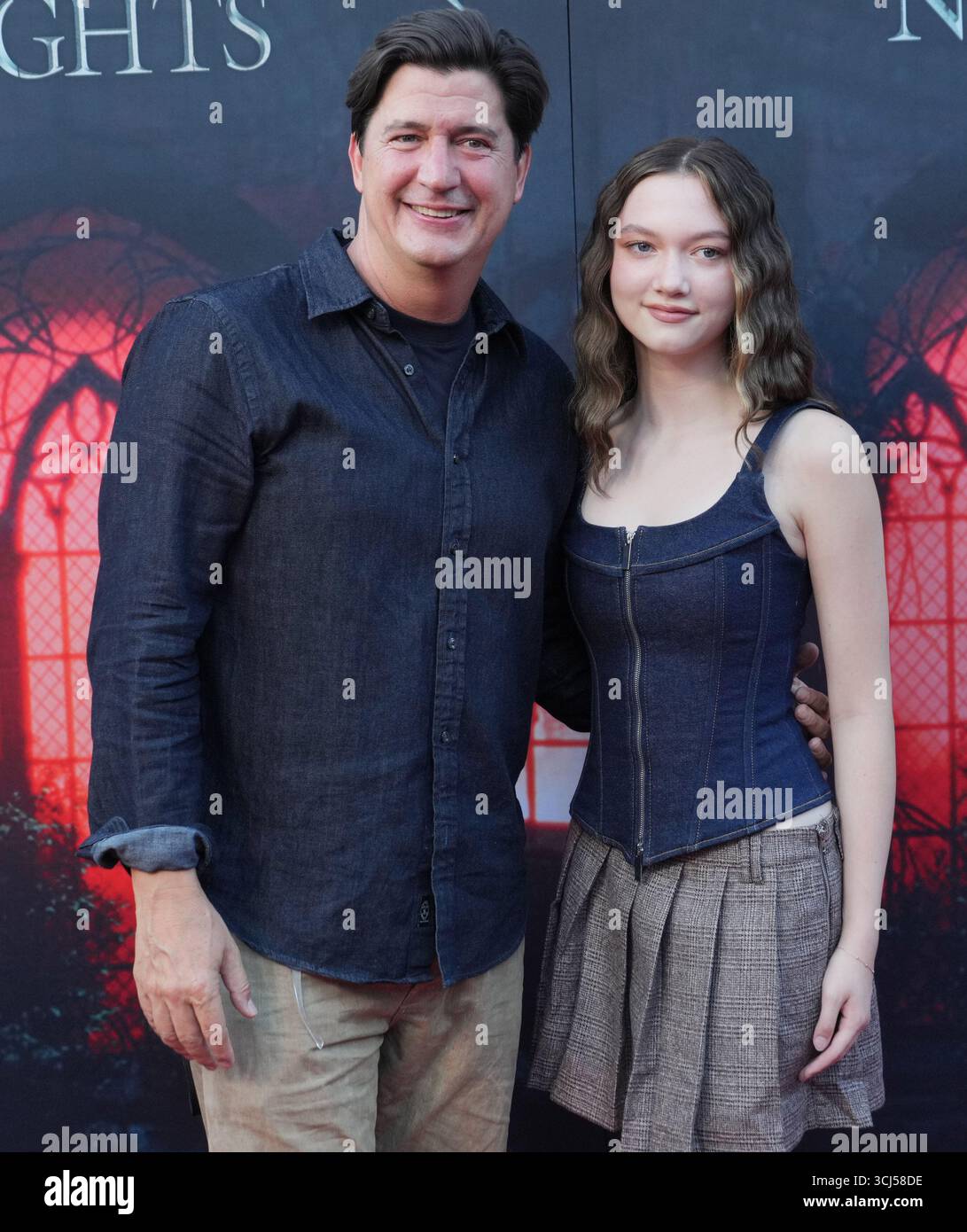 (L-R) Ken Marino and Ruby Marino at the Universal Studios Hollywood ...