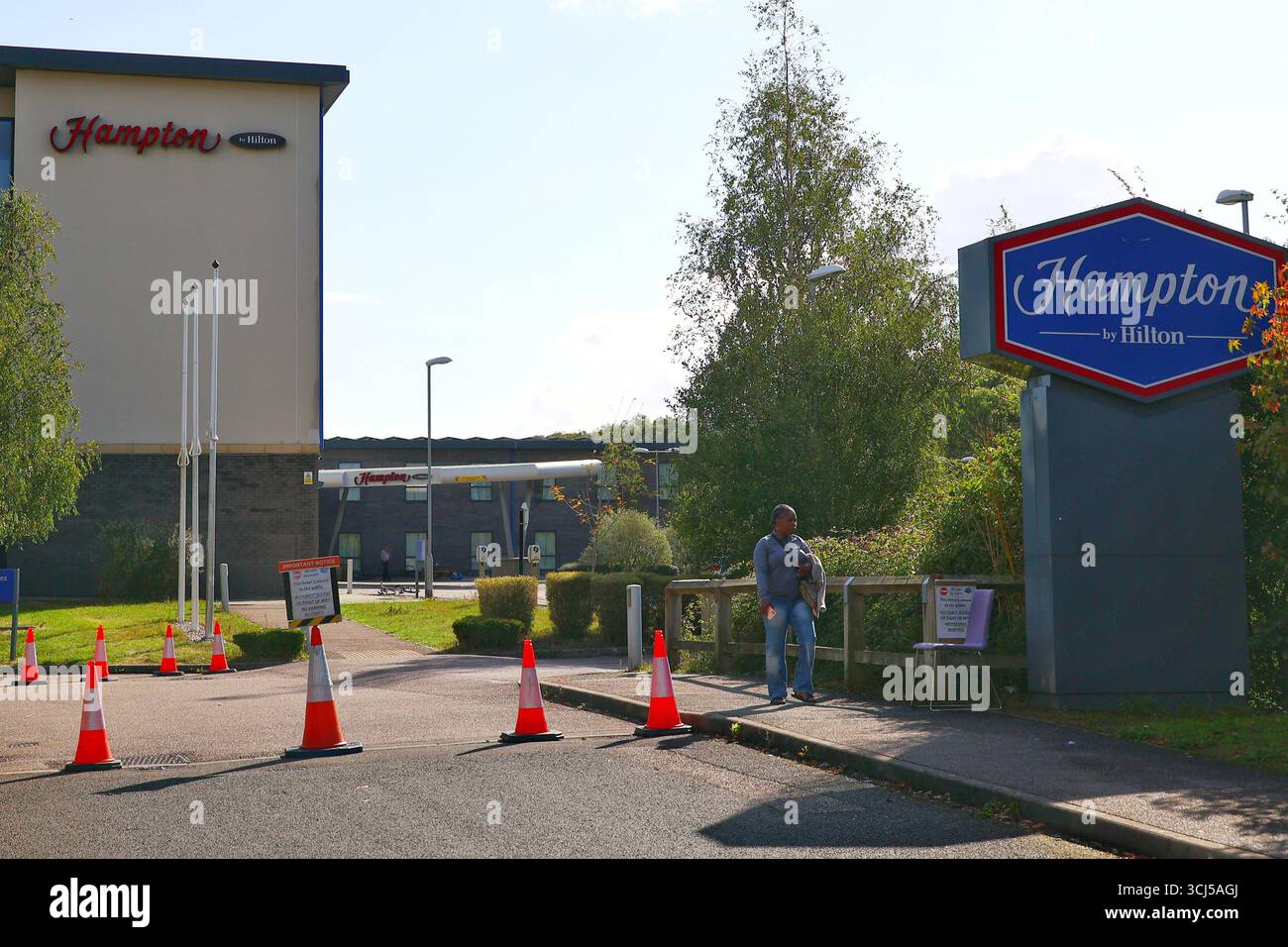 Exeter, Devon, UK. 5 Sept, 2025. General view outside Hampton by Hilton ...