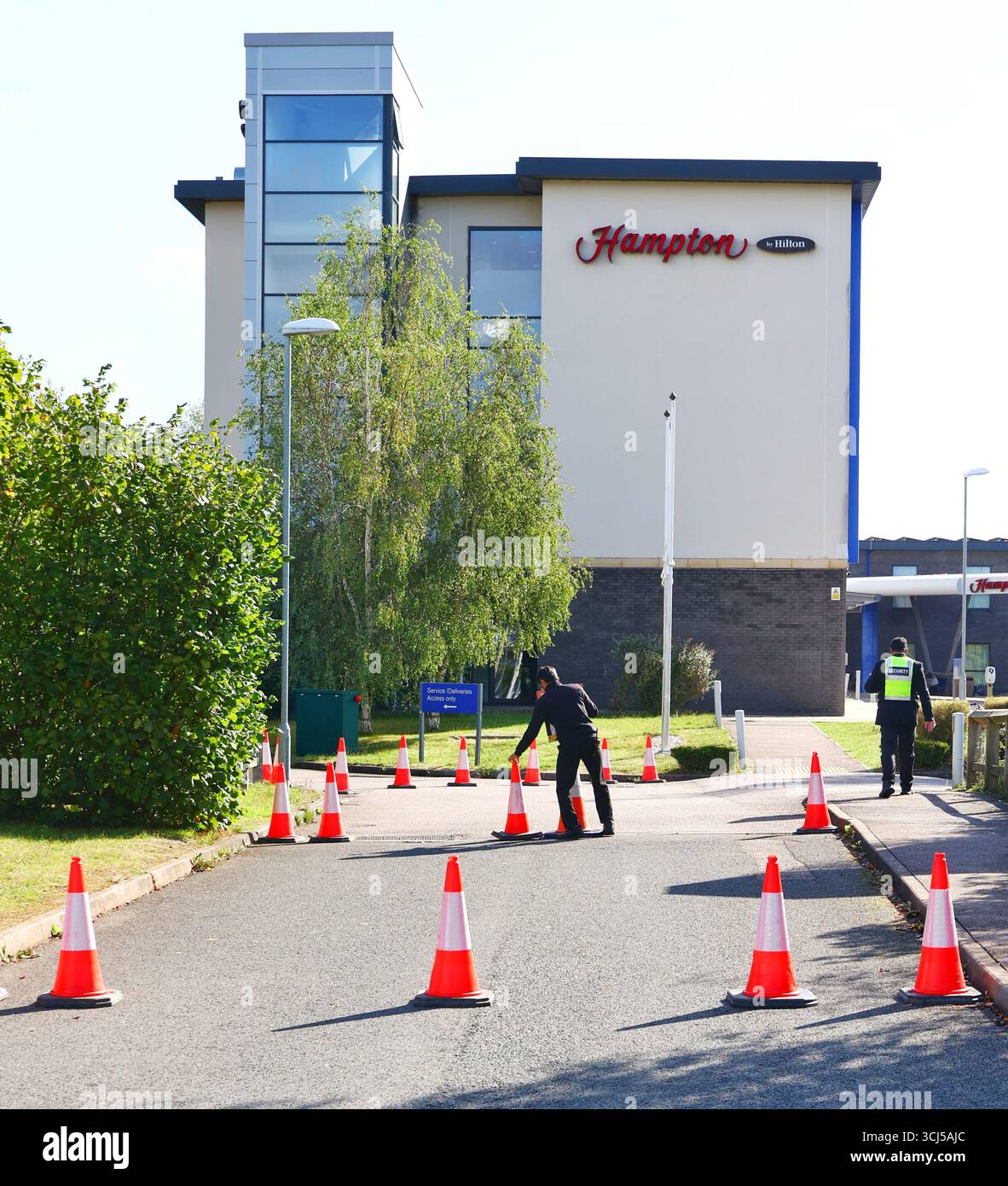Exeter, Devon, UK. 5 Sept, 2025. General view outside Hampton by Hilton ...