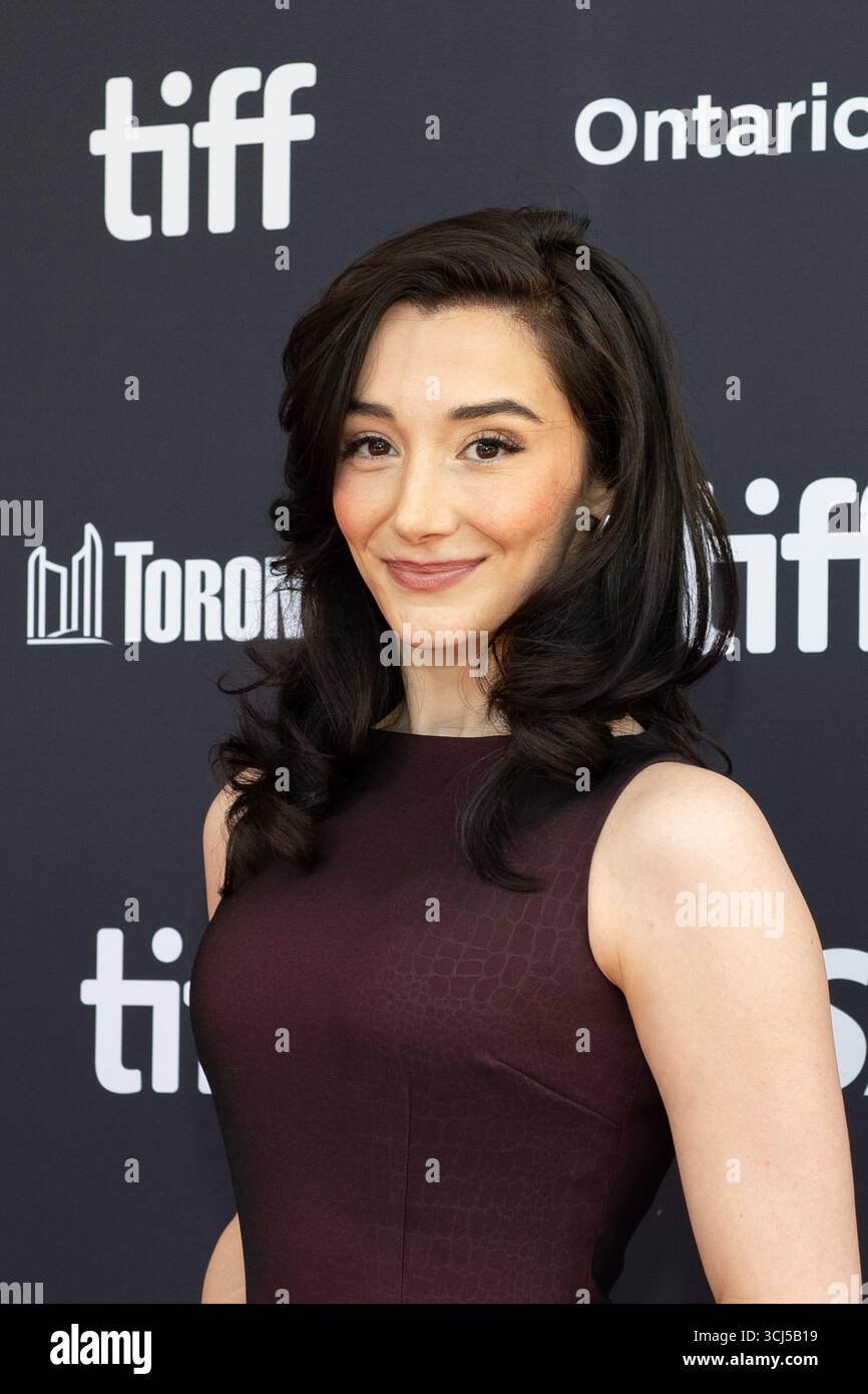 Sarah Herrman attends the red carpet for the "Maddie's Secret" premiere ...