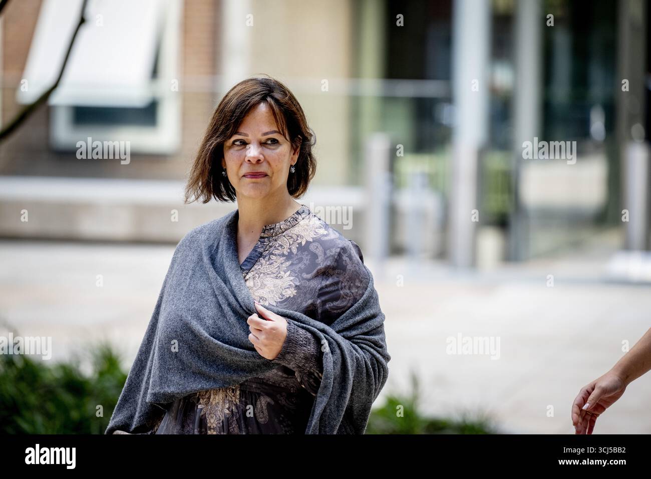 THE HAGUE - Outgoing Sandra Palmen, State Secretary for Finance at the ...