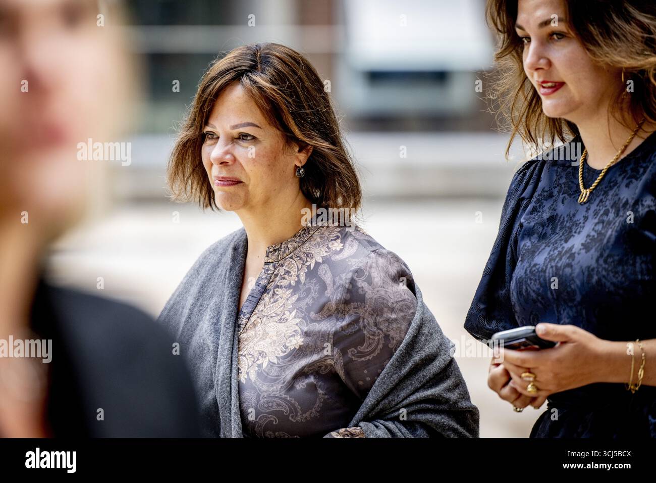 THE HAGUE - Outgoing Sandra Palmen, State Secretary for Finance at the ...