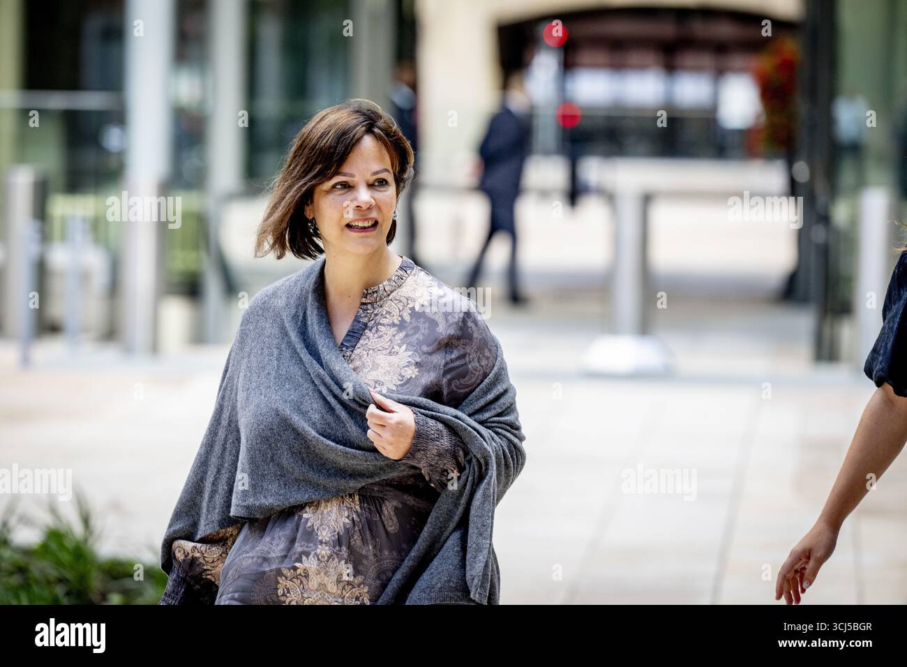 THE HAGUE - Outgoing Sandra Palmen, State Secretary for Finance at the ...