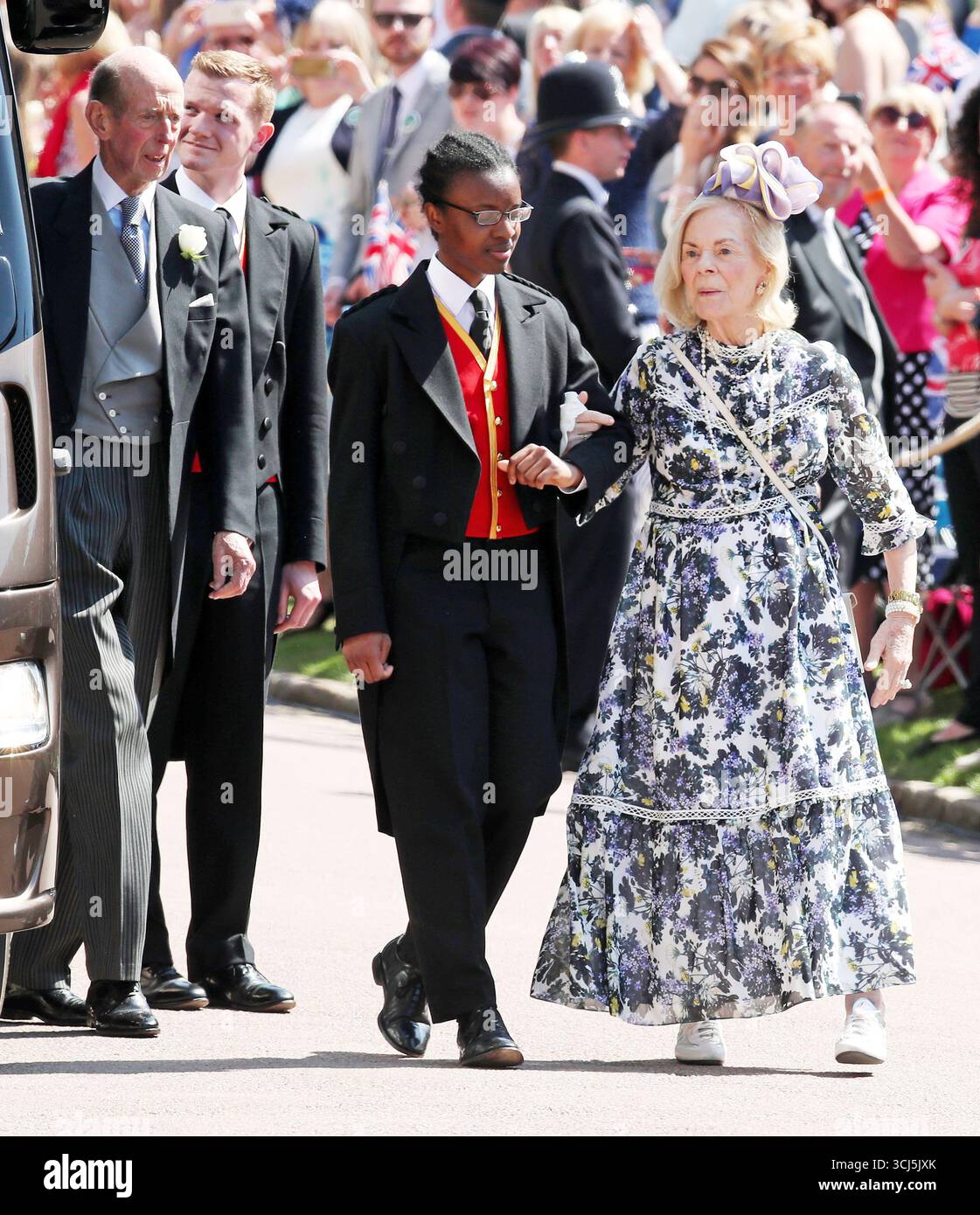 File photo dated 19/05/18 of the Duchess of Kent arriving at St George ...